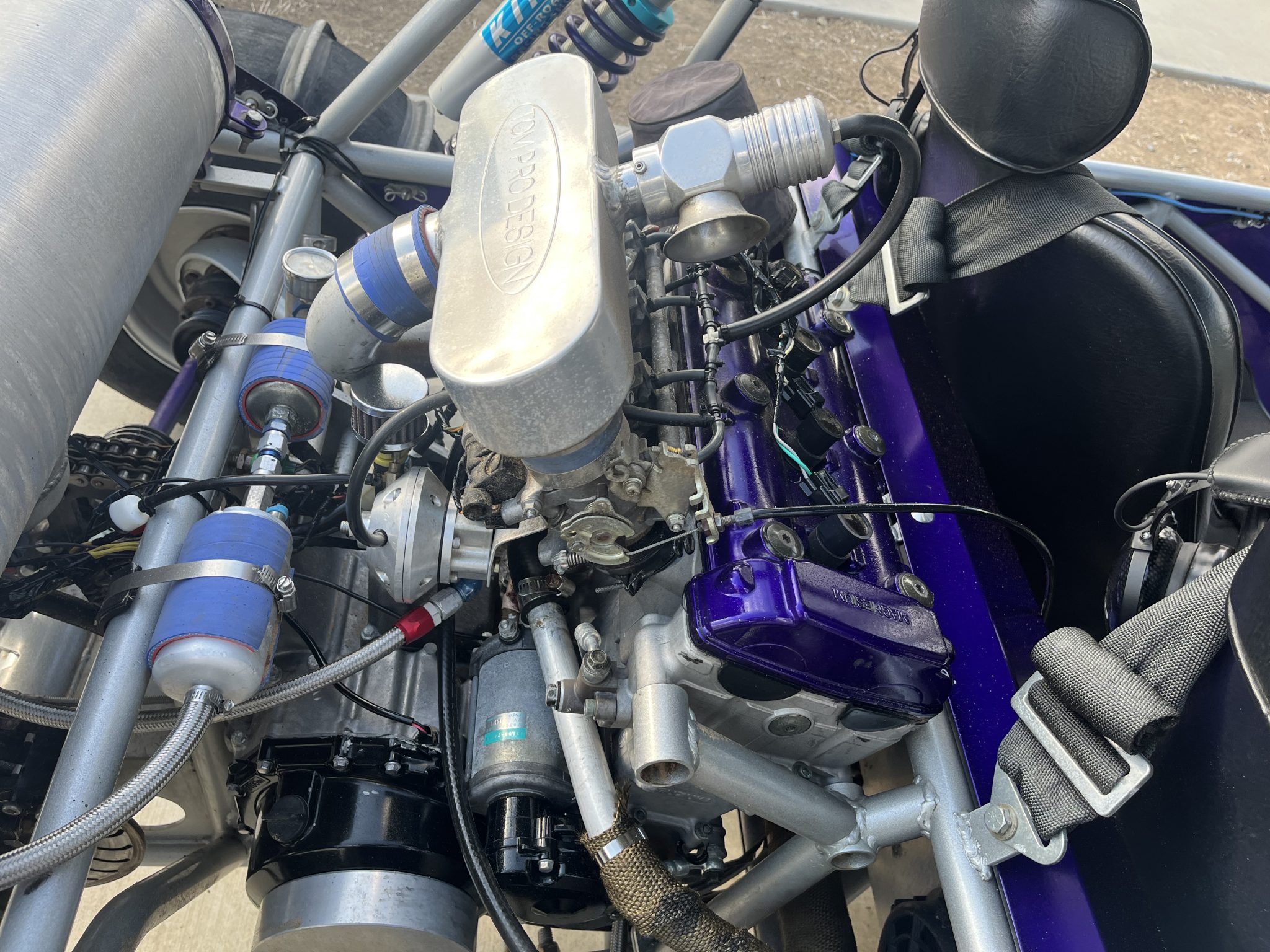 1340 Hayabusa sandrail by Tom Pro Designs w/ trailer – Str8Up Toy Trader