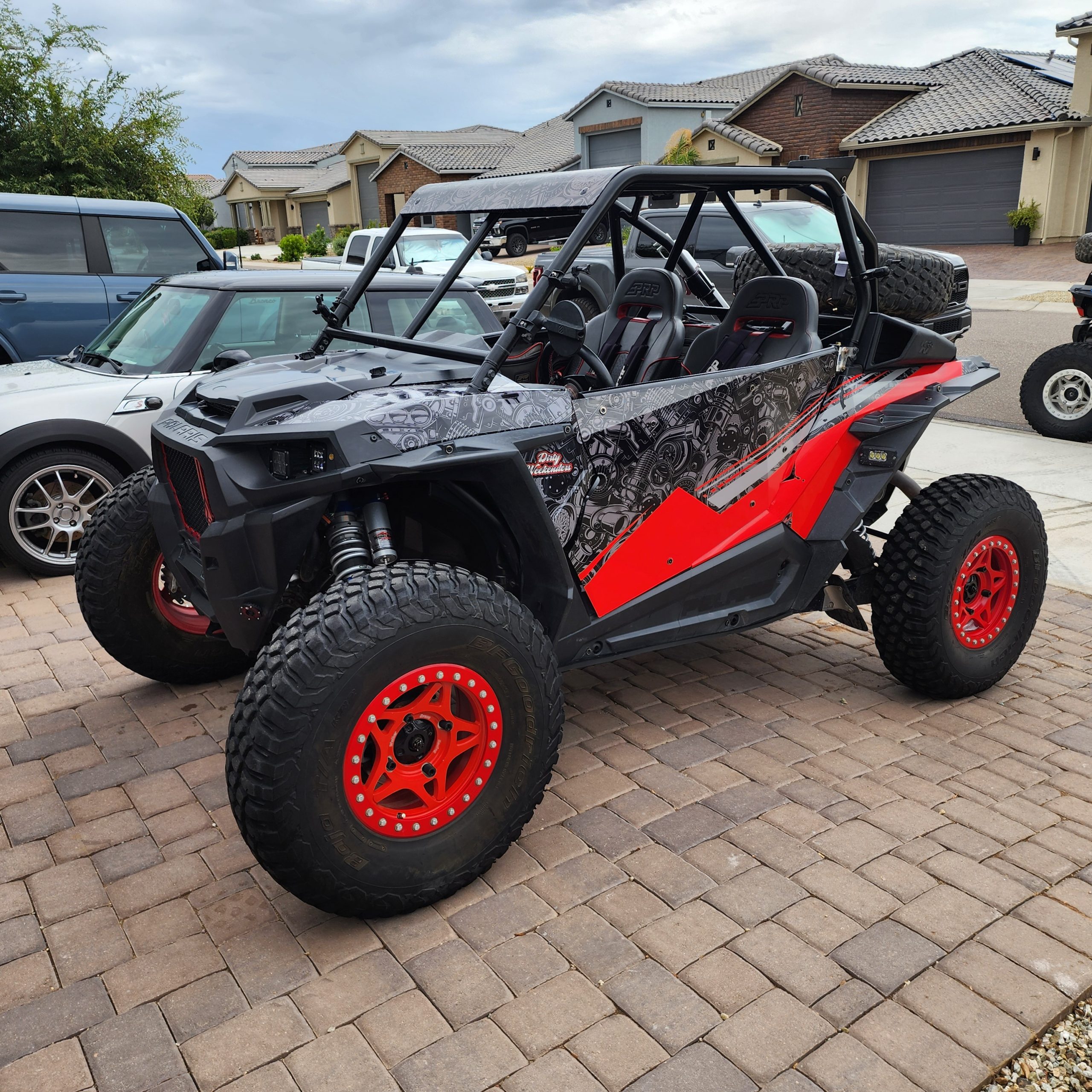 MATCHING RZRs & Trailer – Polaris RZR XP Turbo cars and 22’ Carson ...