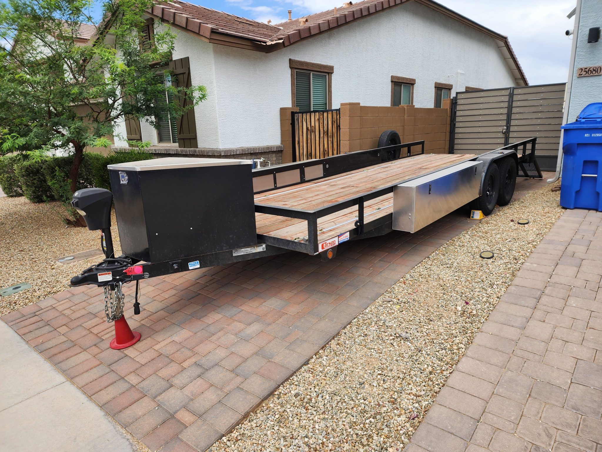 MATCHING RZRs & Trailer – Polaris RZR XP Turbo cars and 22’ Carson Cargo Trailer – Str8Up Toy Trader